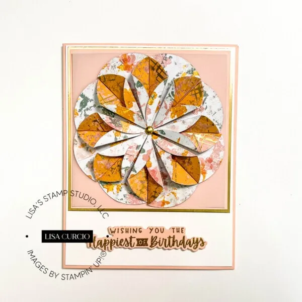 Create An Origami Paper Flower With This Easy Dahlia Fold - Lisa's ...