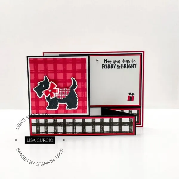 Make A Beautiful Handmade Christmas Card with a Z-Fold Slit