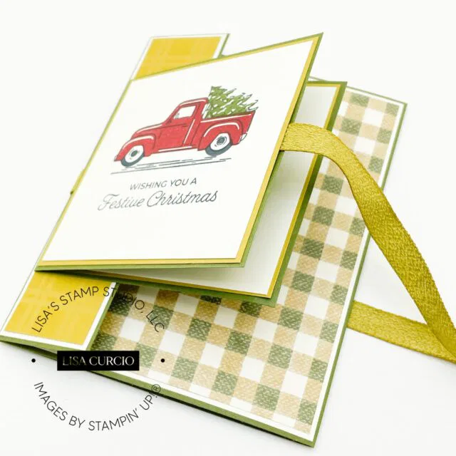 Learn How to Make a Double Flap Fun Fold Card for Christmas