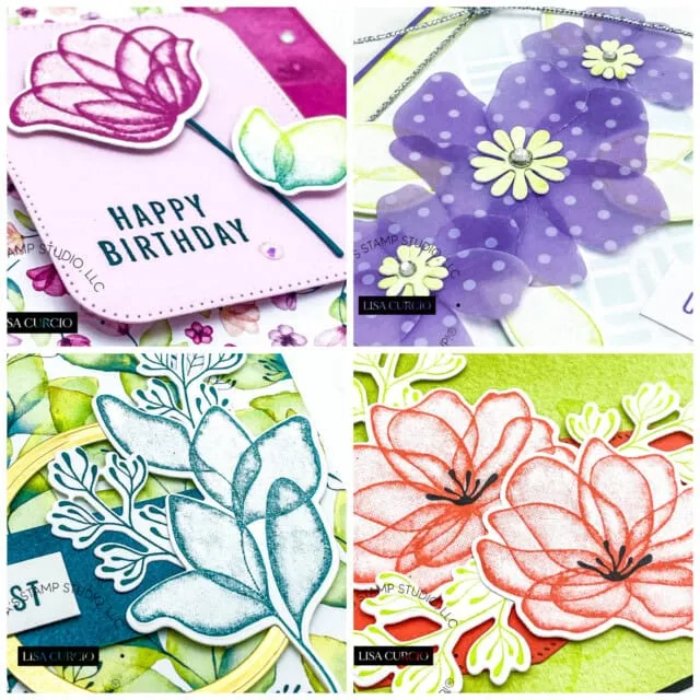 Translucent Florals - Lisa's Stamp Studio