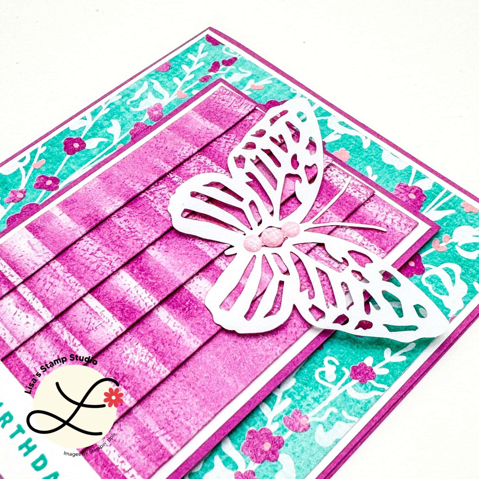 Learn A Card Technique That Makes Pleats in Minutes with Stampin' Up ...