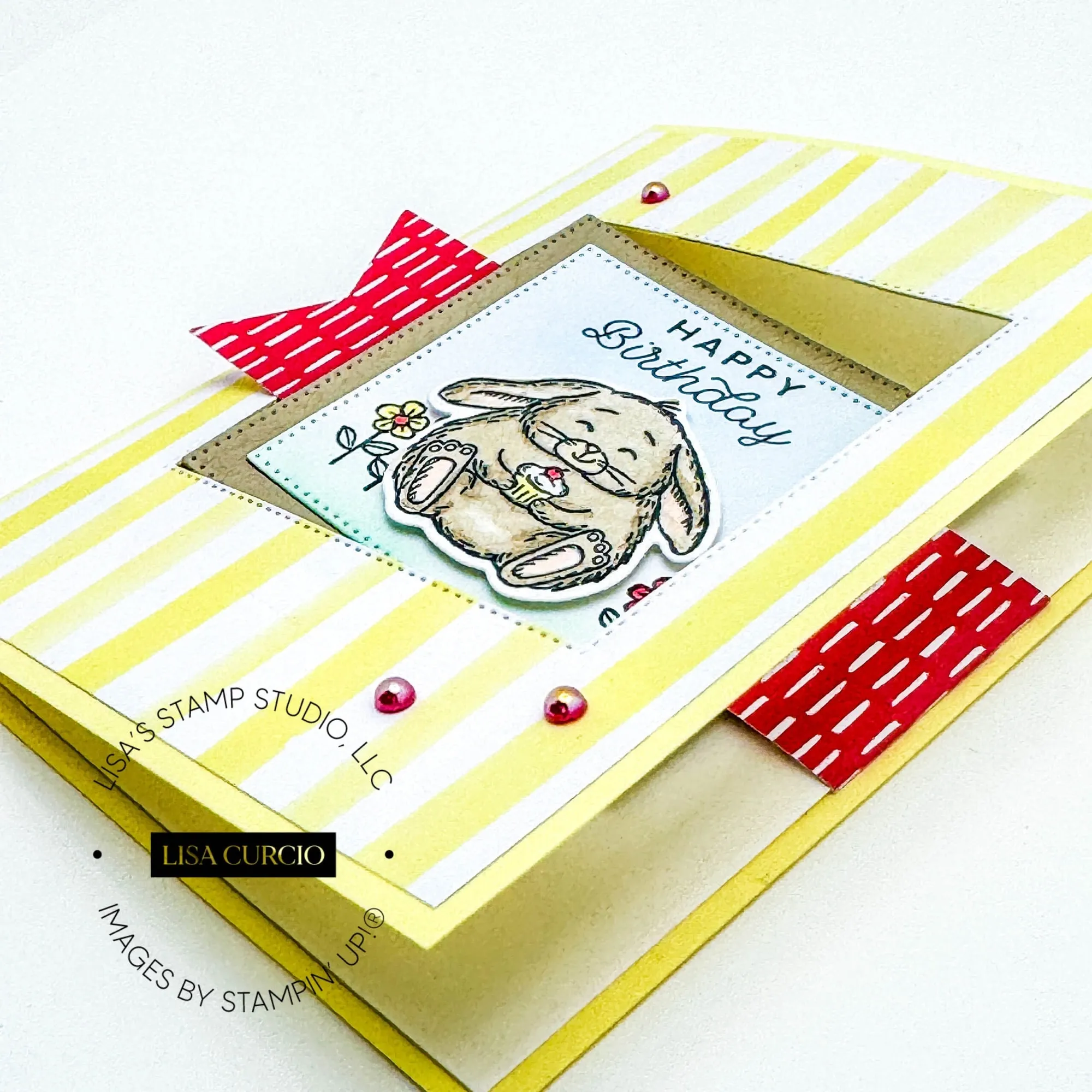 DIY Fun Fold Birthday Cards Using Dies and Designer Paper