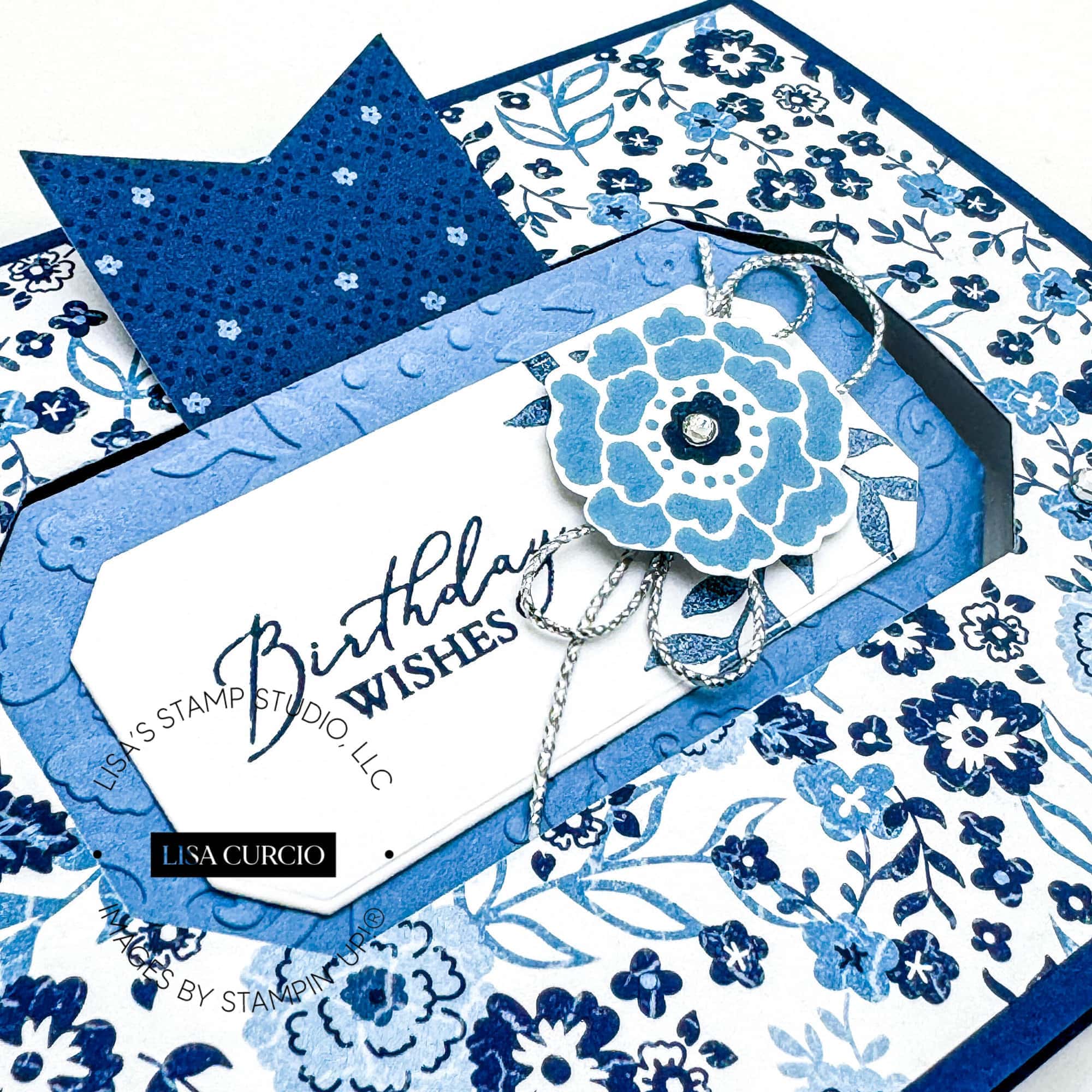 DIY Fun Fold Birthday Cards Using Dies and Designer Paper