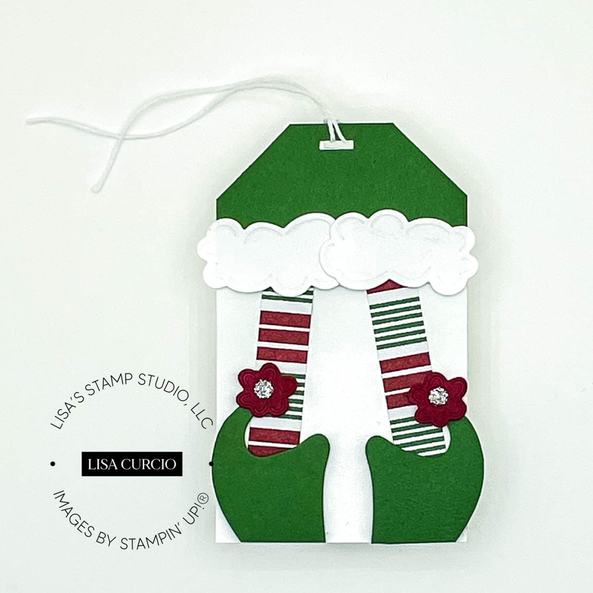 DIY Holiday Gift Tags You Can Make in Minutes! - Lisa's Stamp Studio