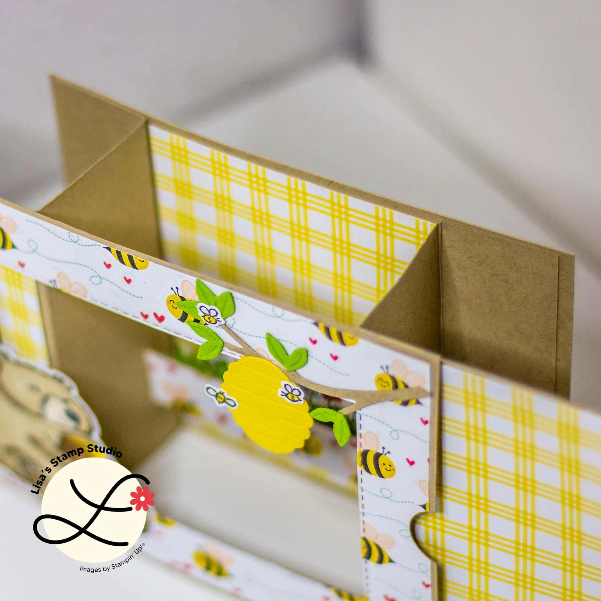 Create a Fun Fold Interactive Theatre Card - Lisa's Stamp Studio