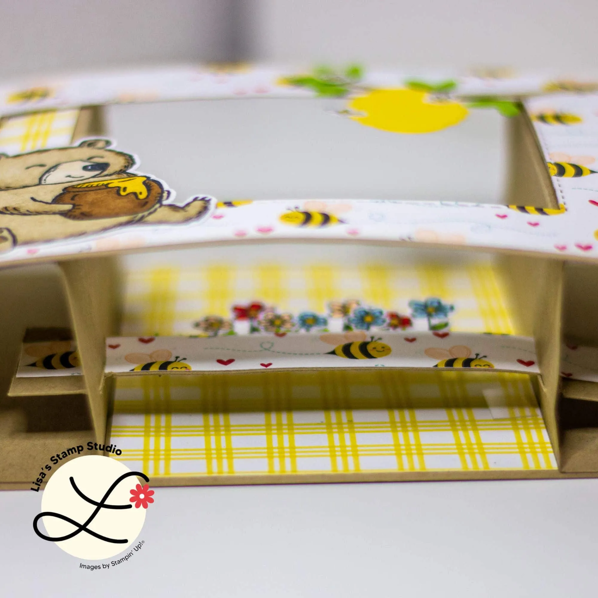 Create a Fun Fold Interactive Theatre Card - Lisa's Stamp Studio