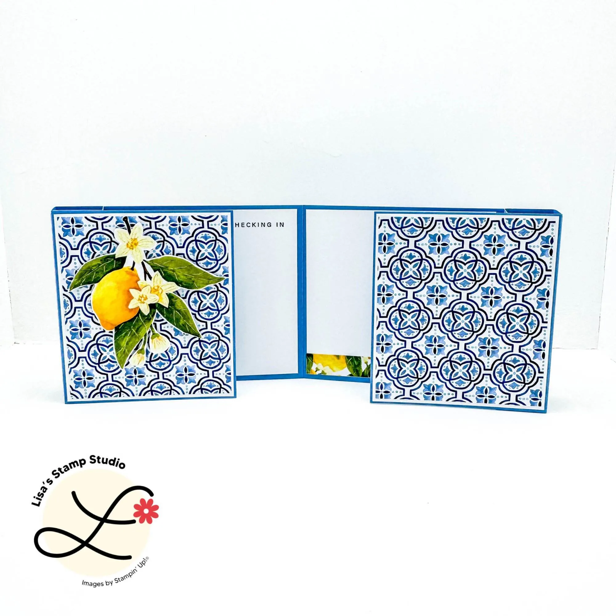 Create This Pop-Up Fun Fold Book Card Using Stampin' Up! Products