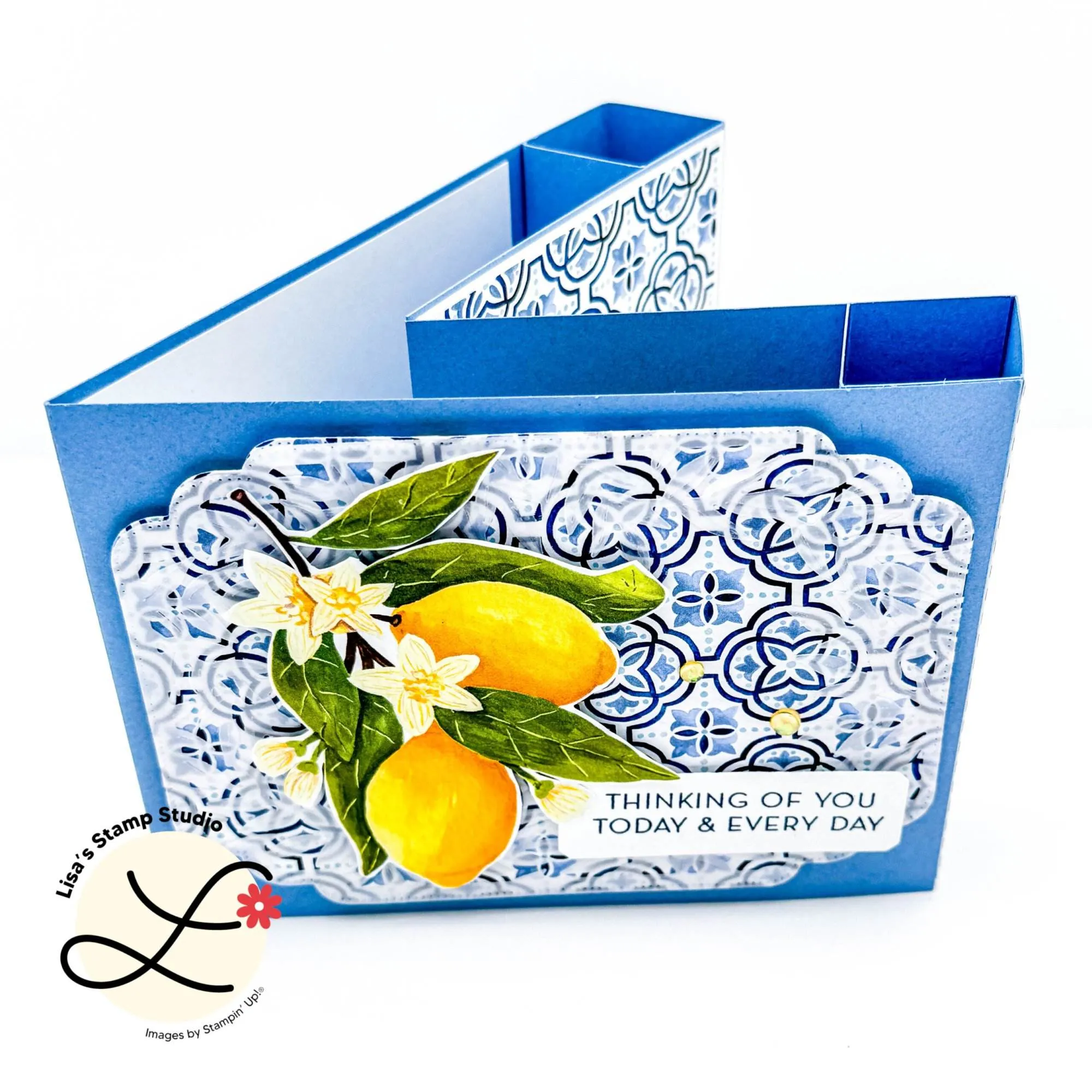 Create This Pop-Up Fun Fold Book Card Using Stampin' Up! Products