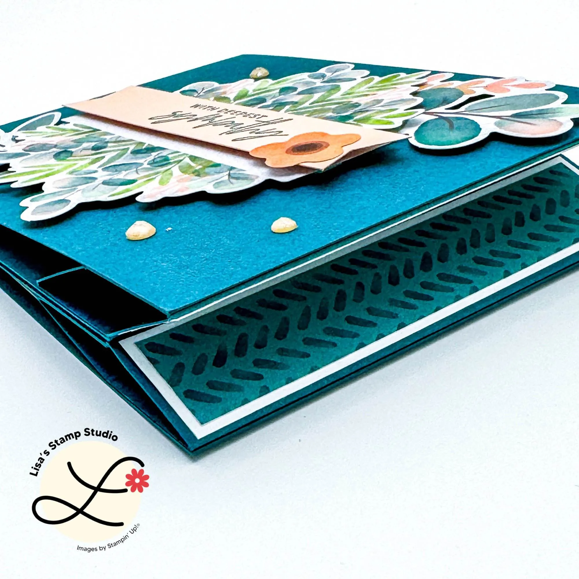 Create This Pop-Up Fun Fold Book Card Using Stampin' Up! Products