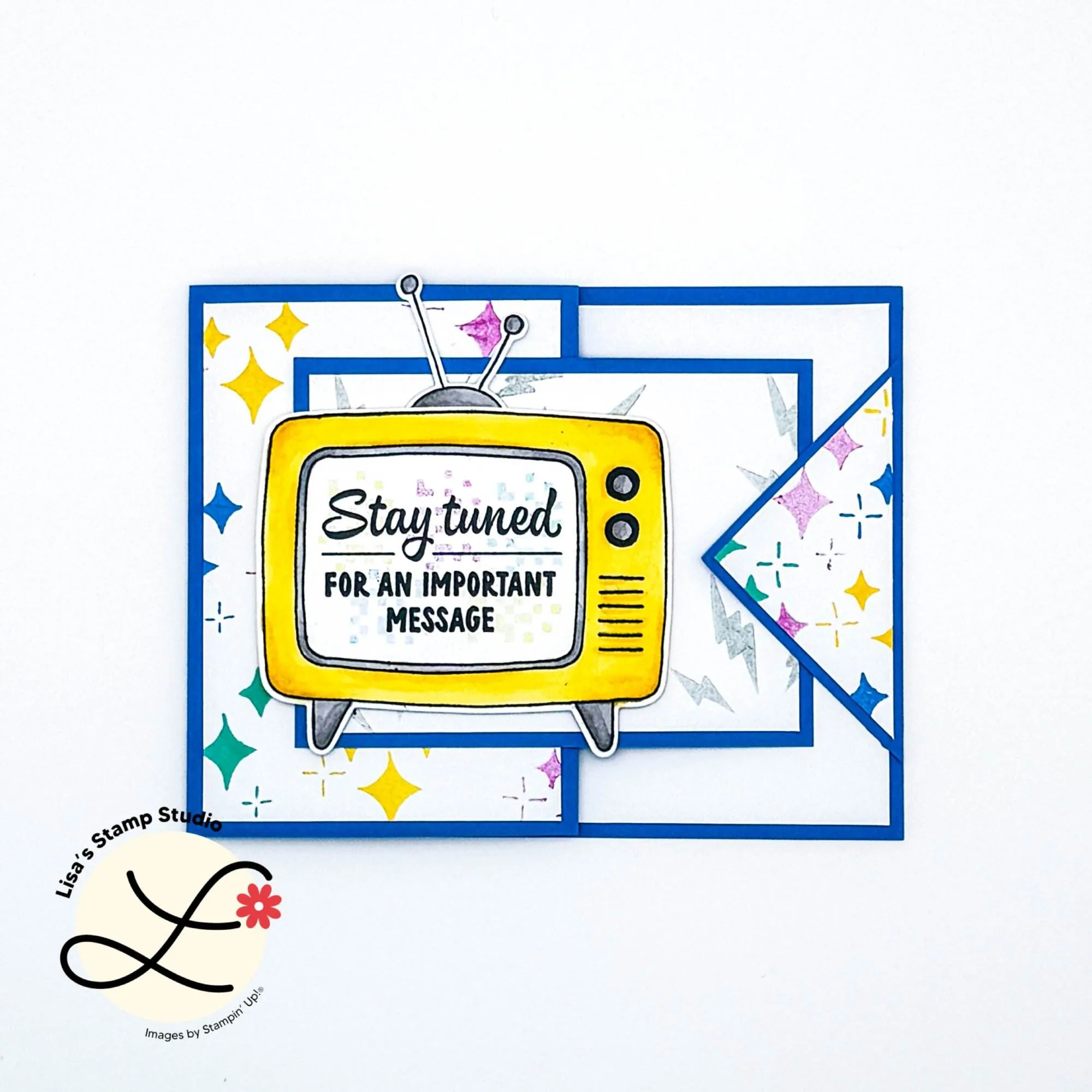 Make a Side Fold & Tuck Card Using Designer Paper with these Easy Steps