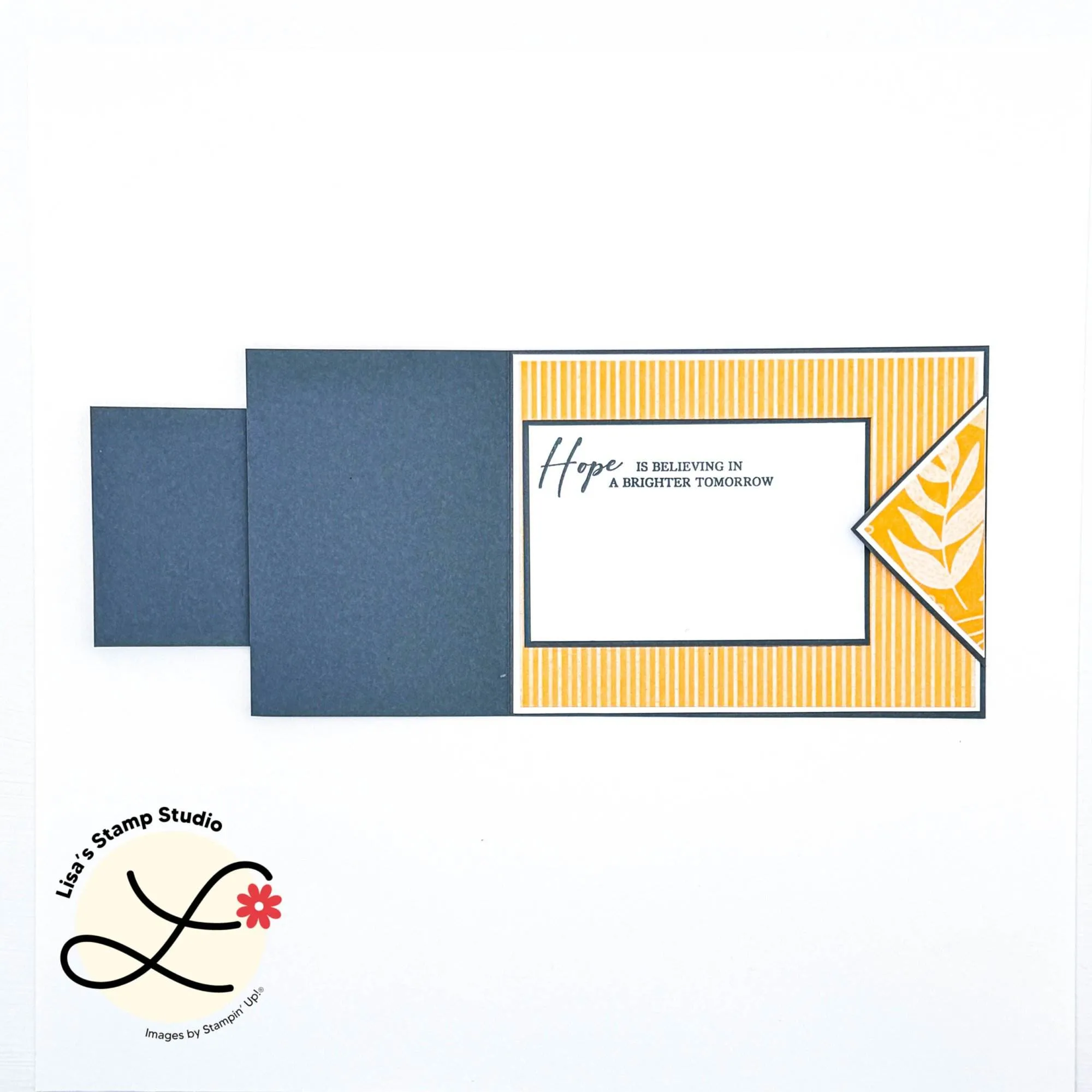 Make a Side Fold & Tuck Card Using Designer Paper with these Easy Steps