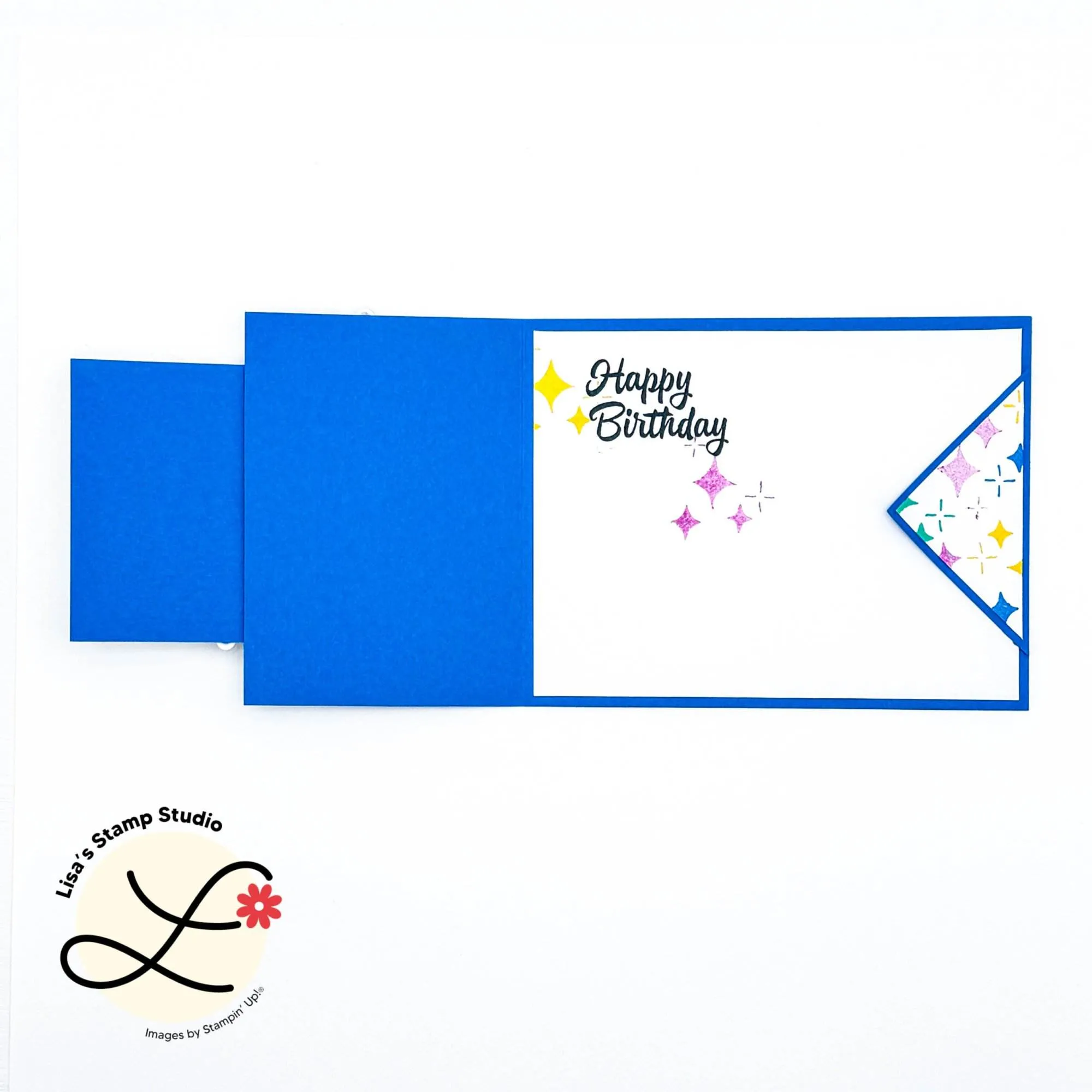 Make a Side Fold & Tuck Card Using Designer Paper with these Easy Steps