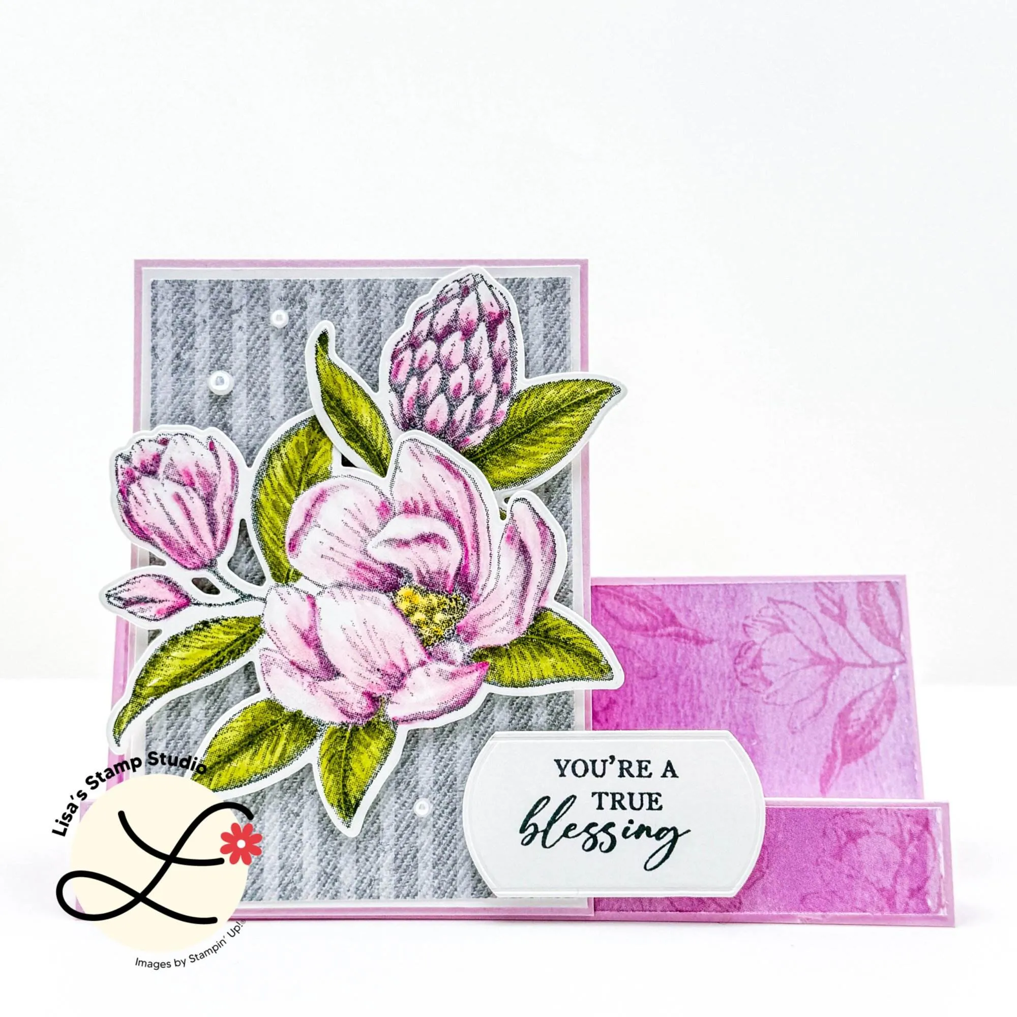 Fun Fold Cards are Easy! 3 Ways to Make a Faux Step Card with Lisa Curcio!!