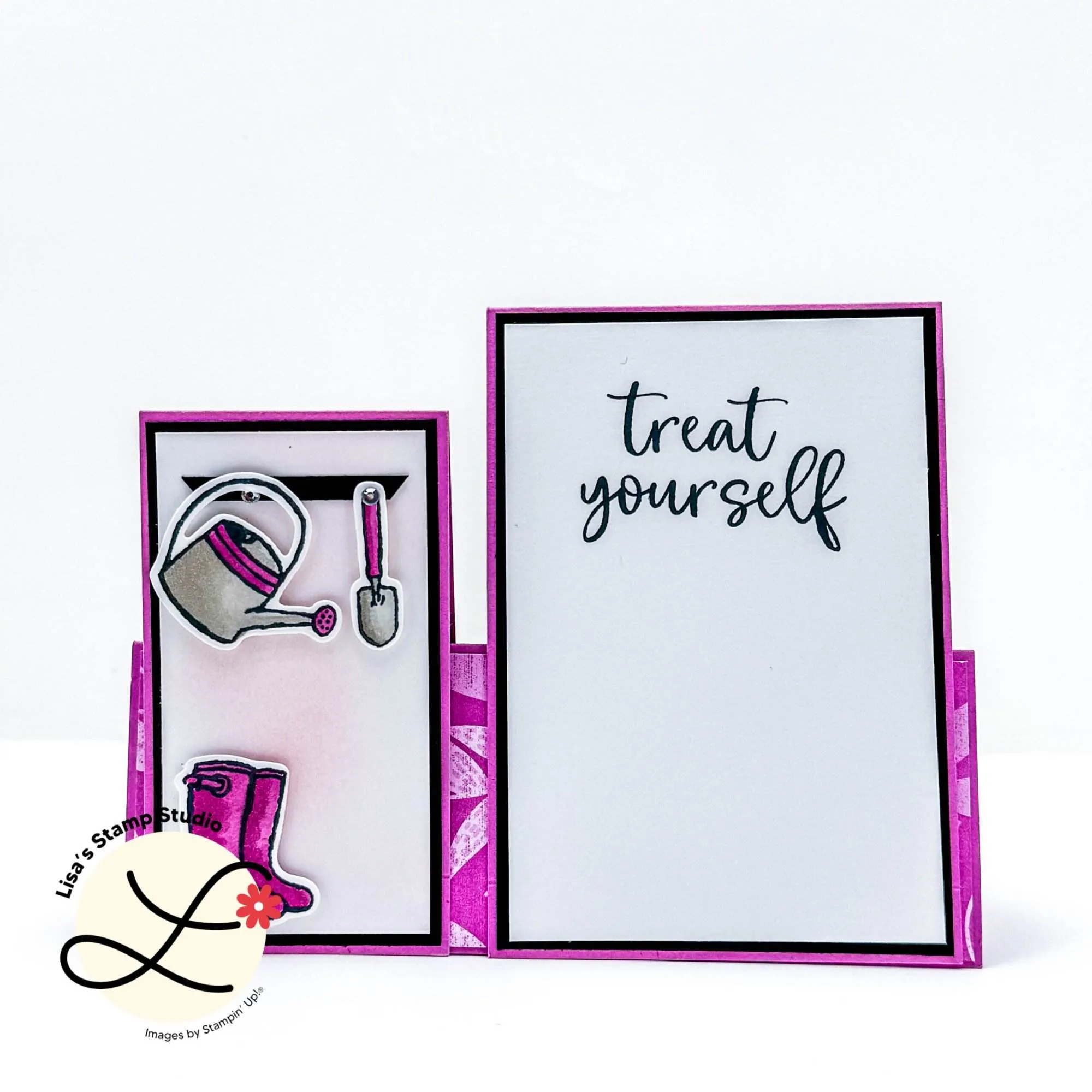 Fun Fold Cards are Easy! 3 Ways to Make a Faux Step Card with Lisa Curcio!!