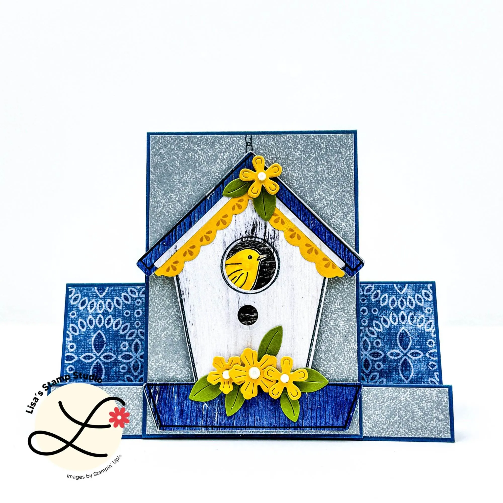 Fun Fold Cards are Easy! 3 Ways to Make a Faux Step Card with Lisa Curcio!!