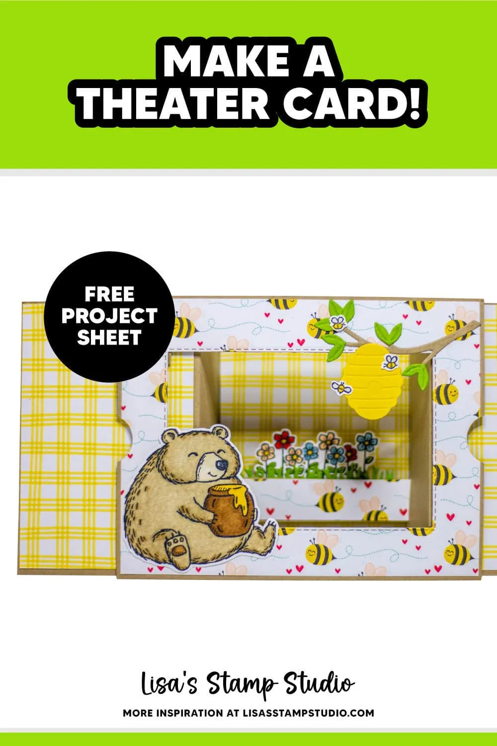 Create a Fun Fold Interactive Theatre Card - Lisa's Stamp Studio