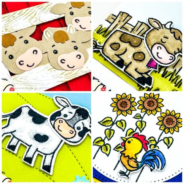 Cutest Cows - Lisa's Stamp Studio