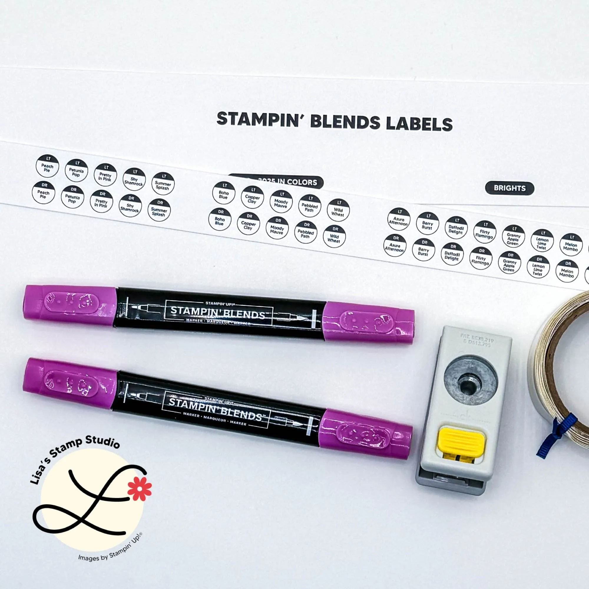 Label Your Stampin' Blends: EZ How To Video w/ Digital Download!