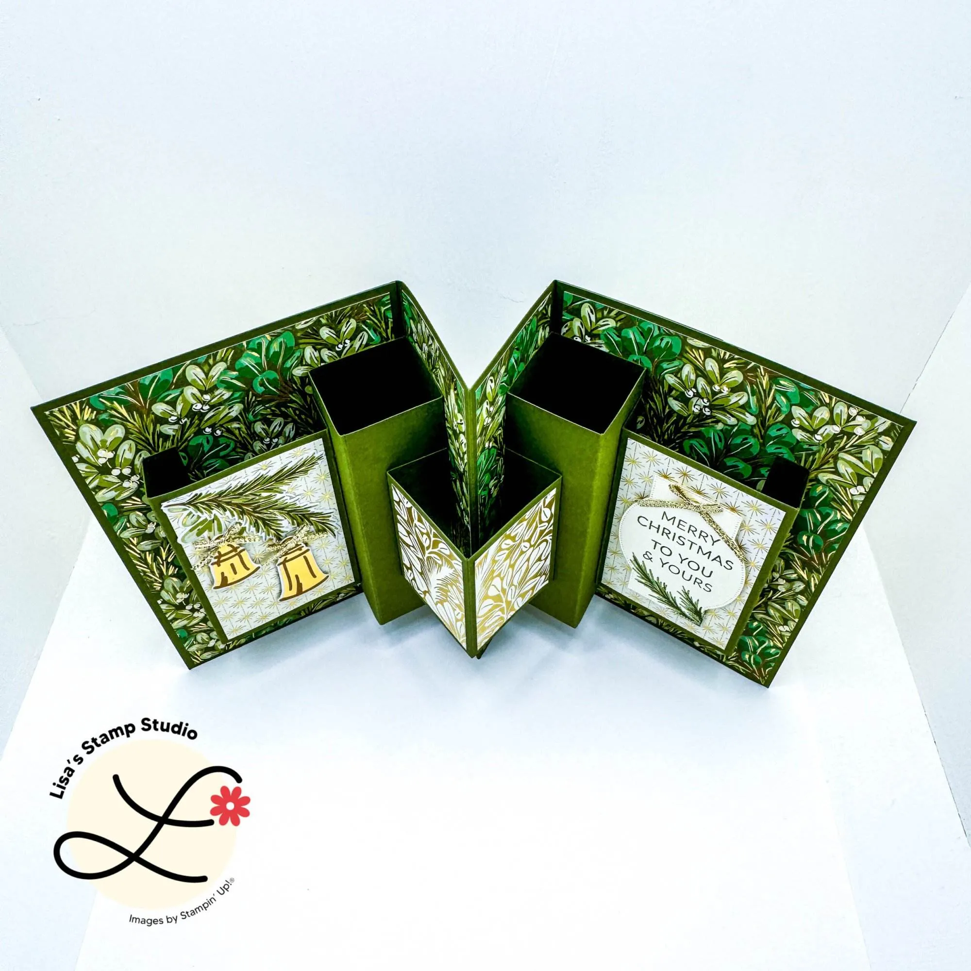 How to Make an Easy Multi Panel Pop Out Card with Stampin' Up!