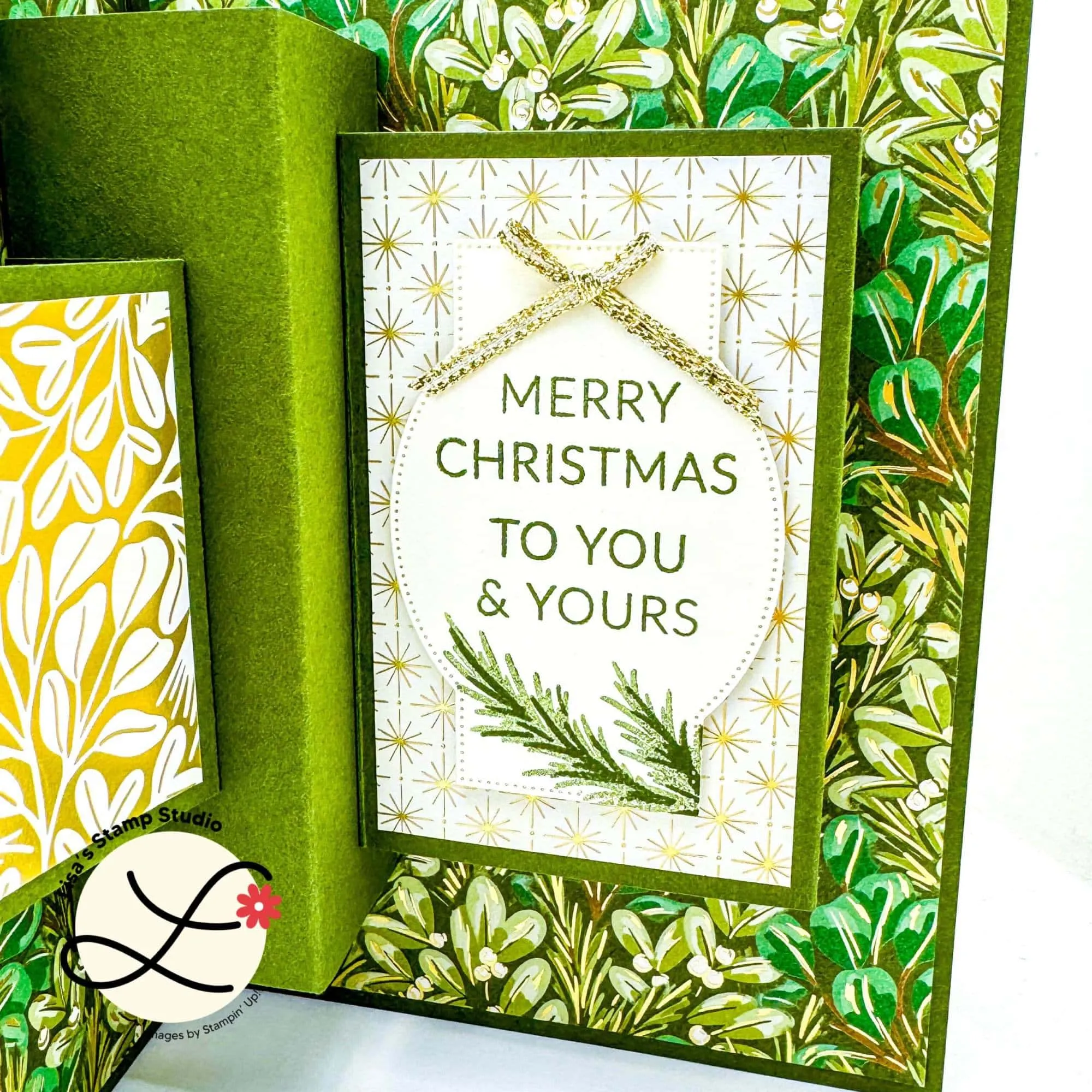 How to Make an Easy Multi Panel Pop Out Card with Stampin' Up!