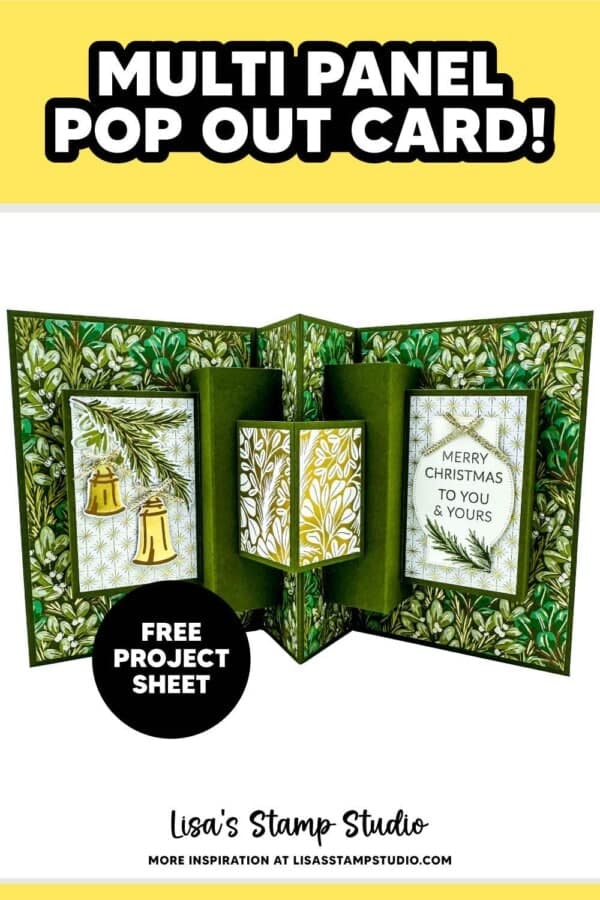 How to Make an Easy Multi Panel Pop Out Card with Stampin' Up!