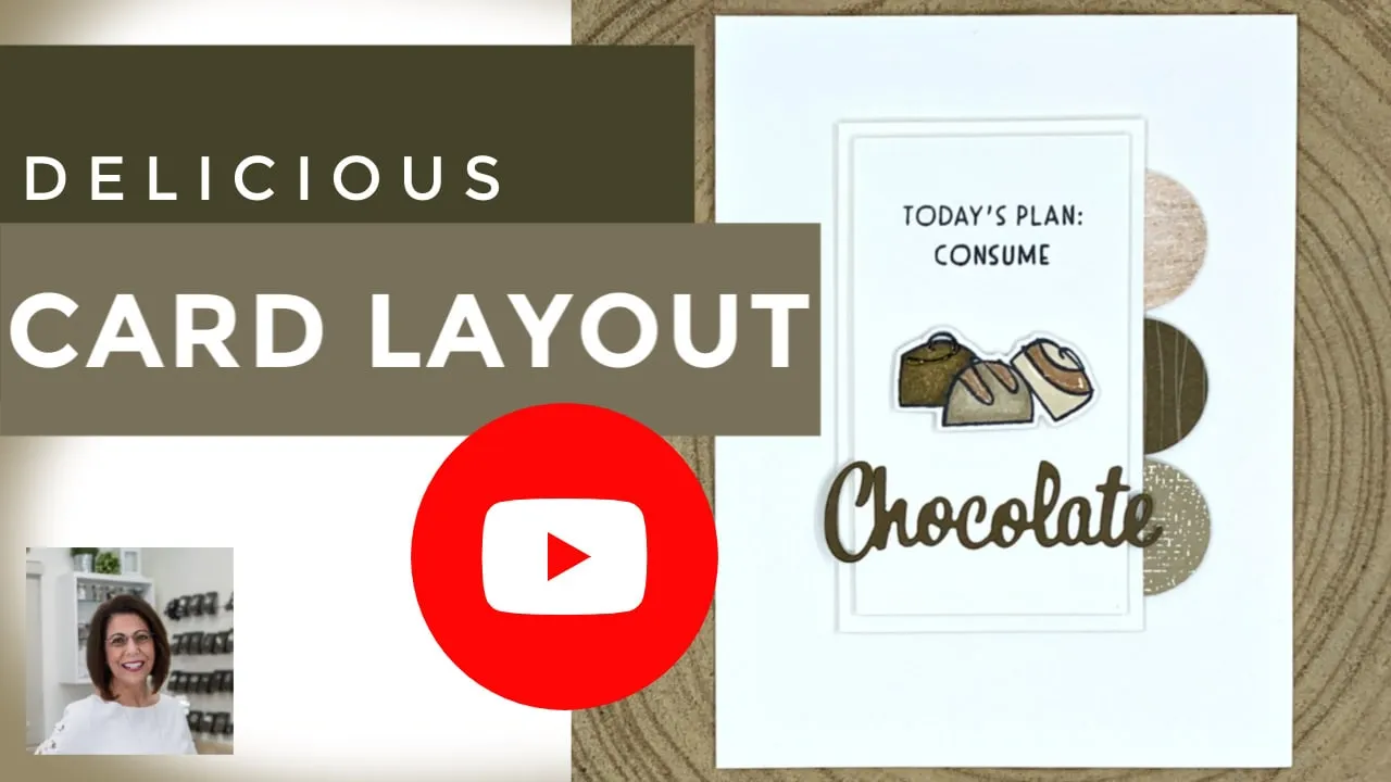 A Delicious Card Layout That Will Leave You Drooling | Card Making Ideas